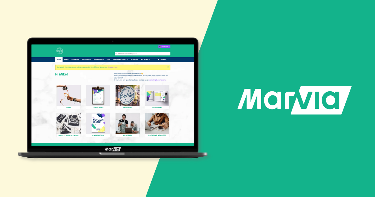 Marvia - Distributed Marketing Platform for Brand-to-Local Marketing